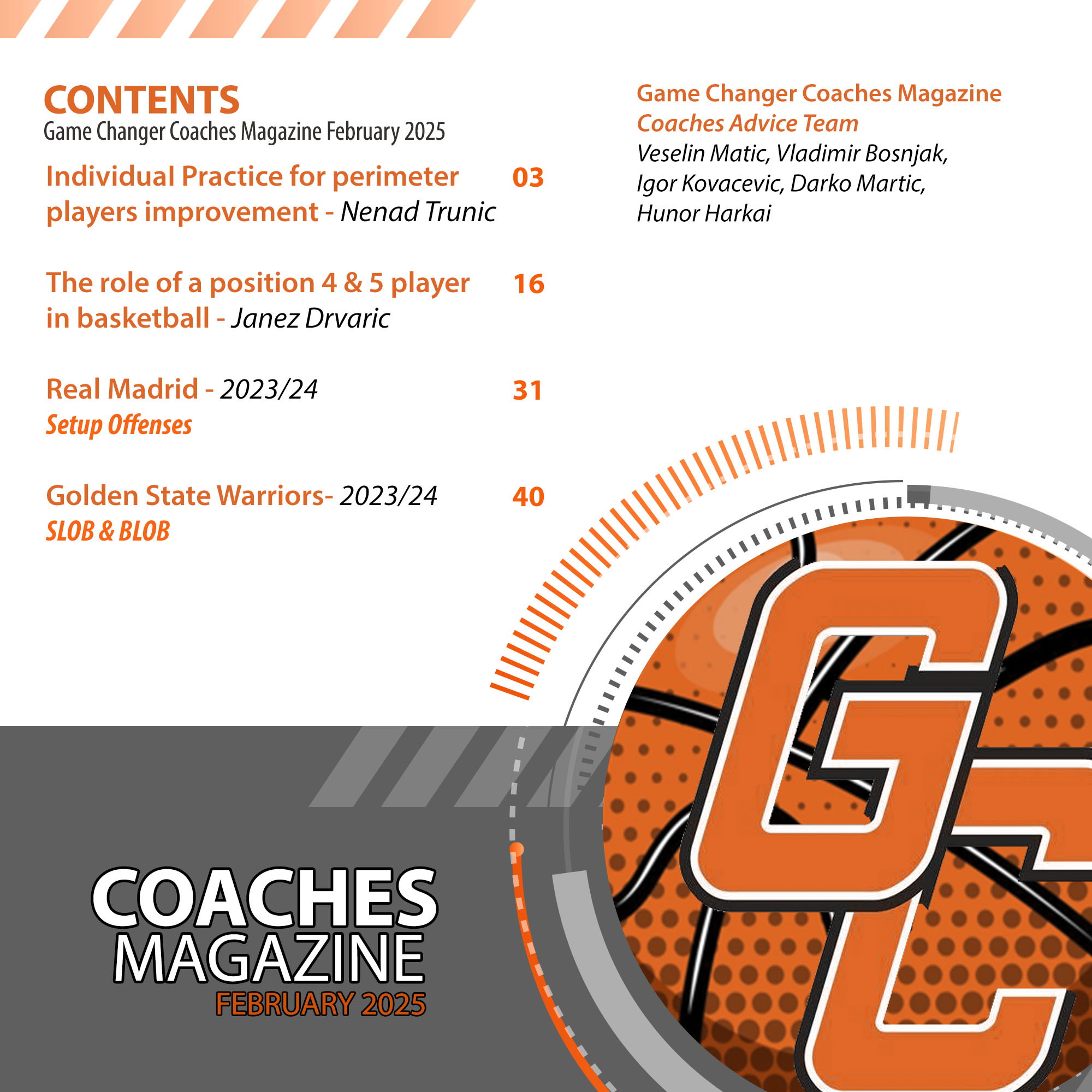 Game Changer Coaches Magazine - Game Changer